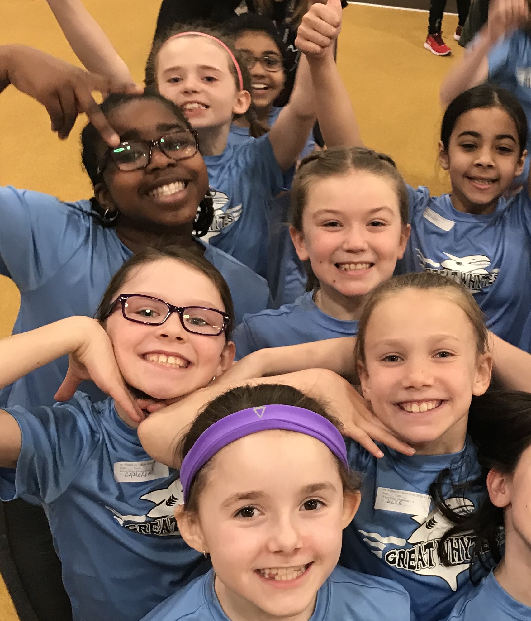 Whyte Ridge Indoor Track Team