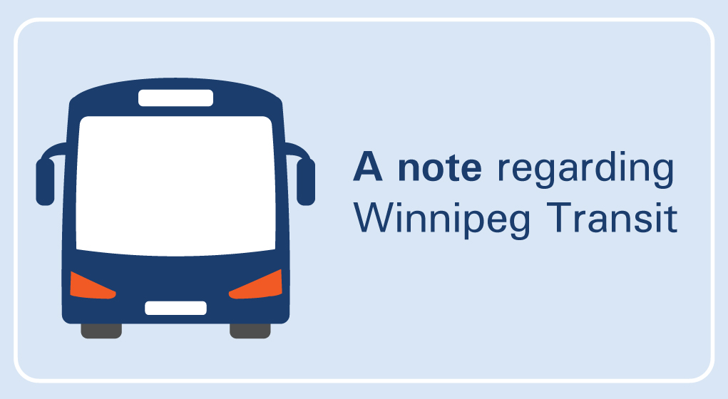 A message for our students who use Winnipeg Transit