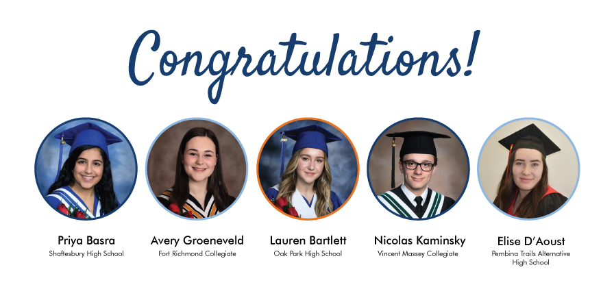 Our Governor General’s Academic Medal Winners