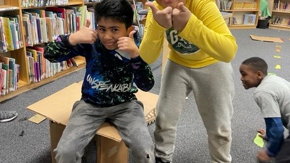 Cardboard Chair Stem Challenge