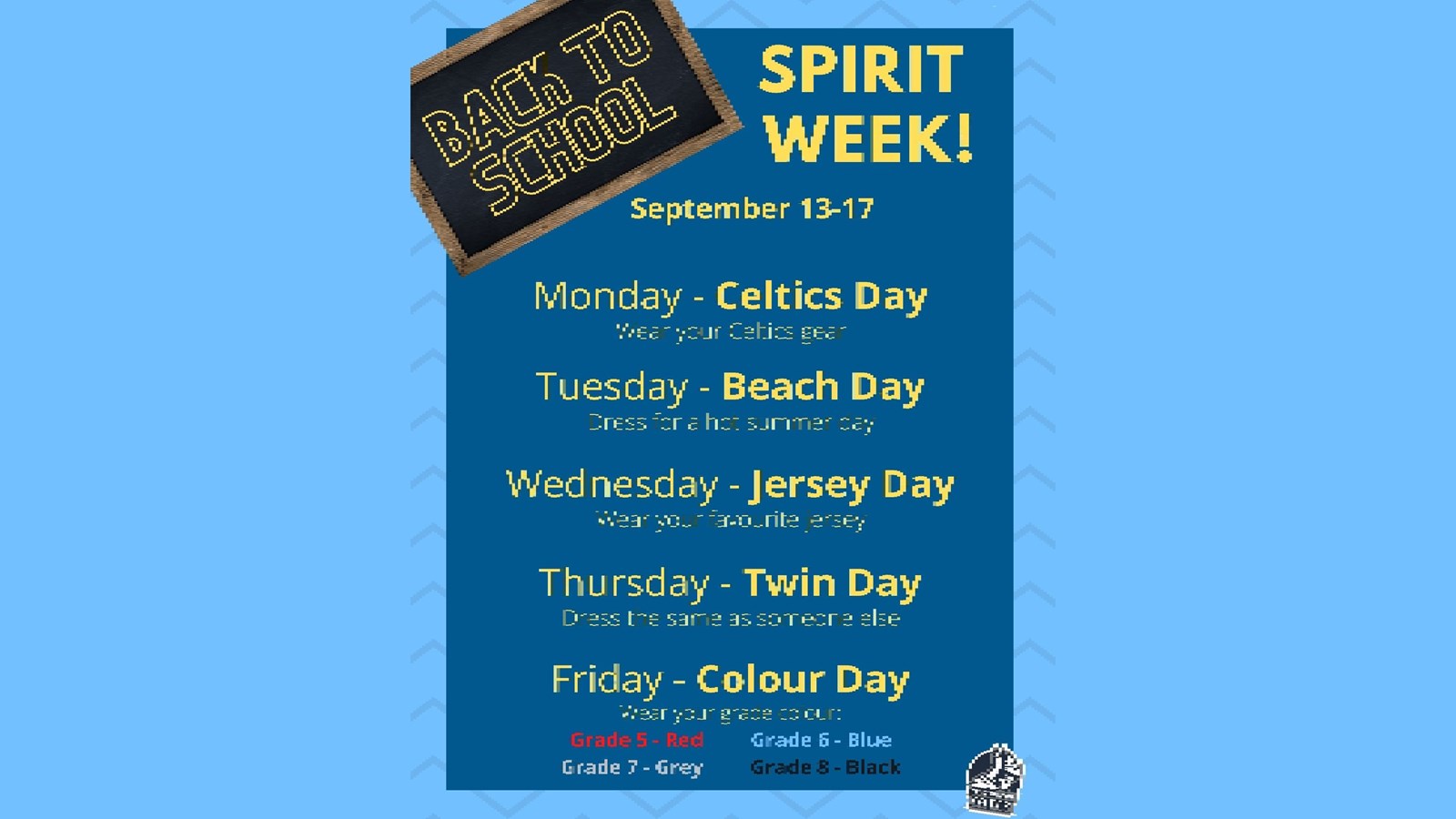 Back to School Spirit Week
