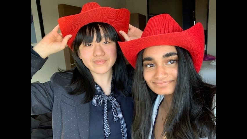 FRC Students at National Debate Championships