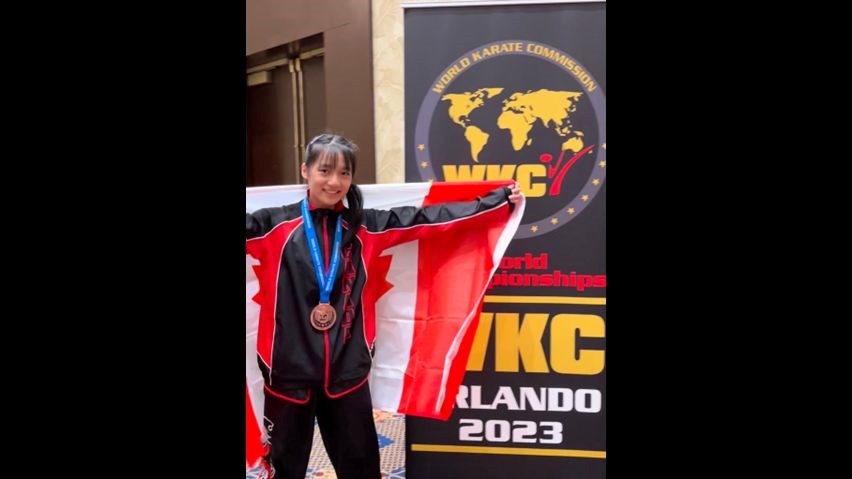 FRC’s Sarah Ouyang Wins Bronze