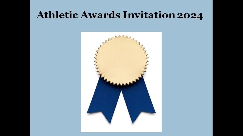 Athletic Awards Invitation 2024