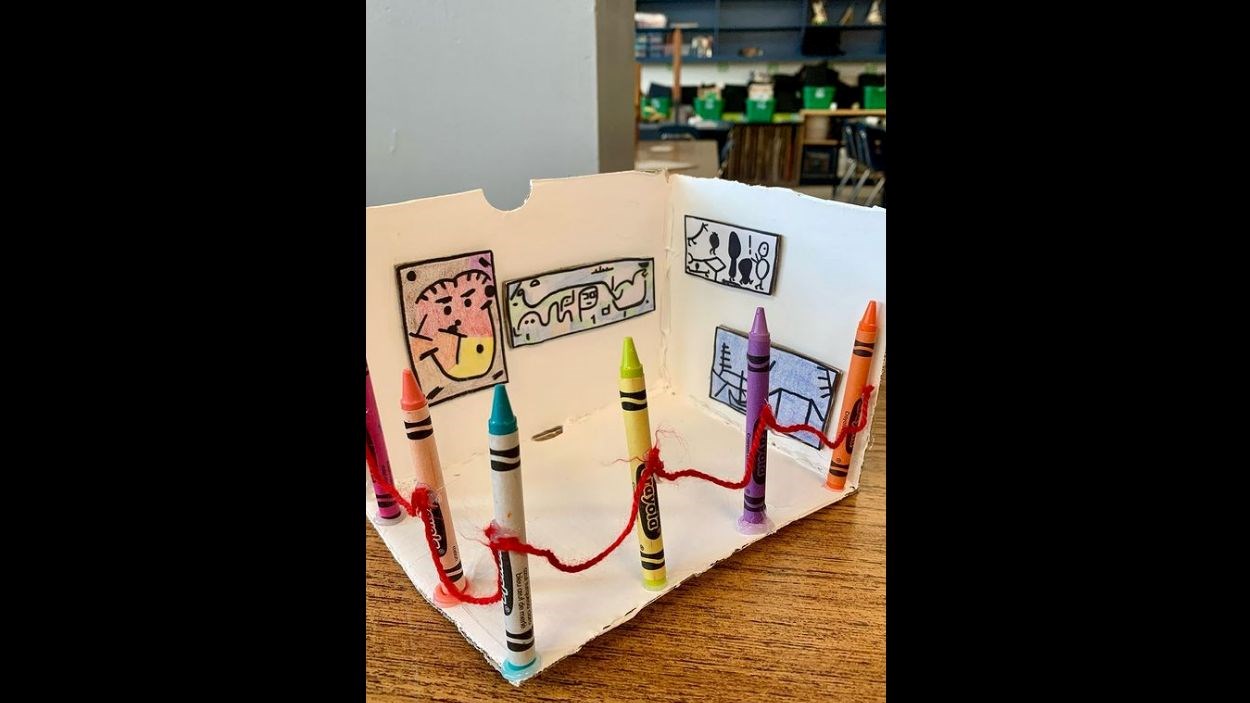 Our Grade 7's & 8's Art Is Stunning To Behold