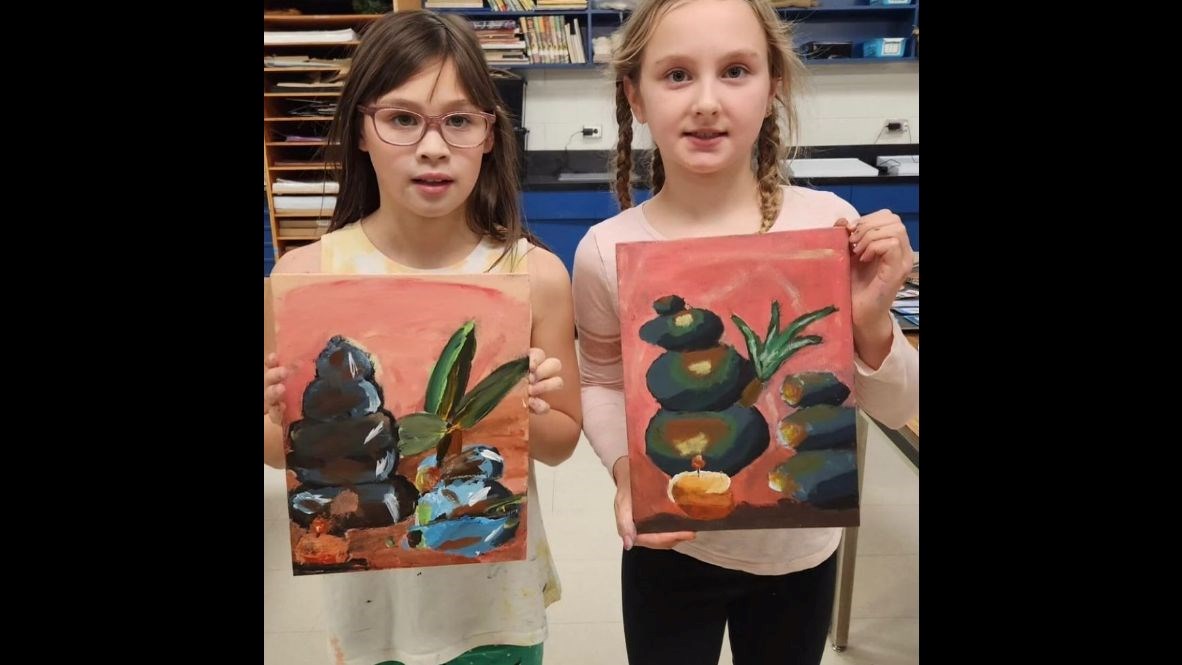 EVA's Fierce Artists Display Their Beautiful Paintings From Paint Night