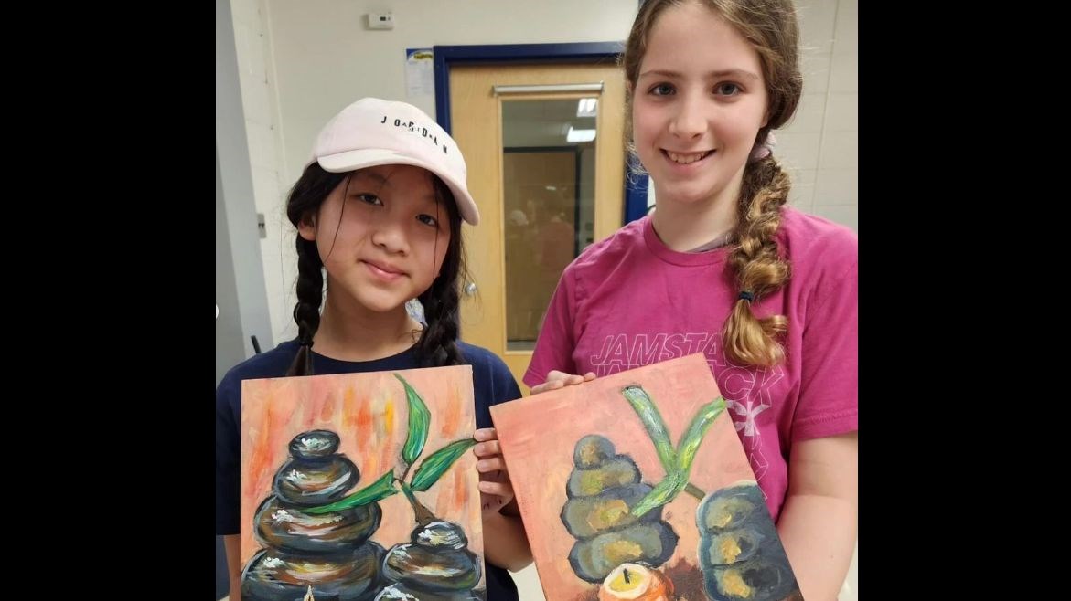 EVA's Fierce Artists Display Their Beautiful Paintings From Paint Night
