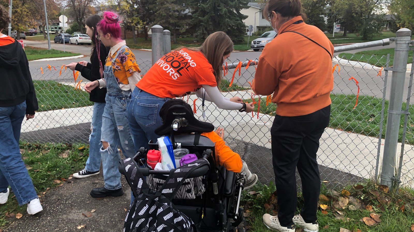 Arthur A. Leach's Truth and Reconciliation ribbon ceremony