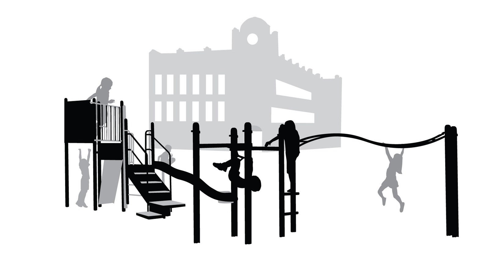 Play structure equipment for school use only