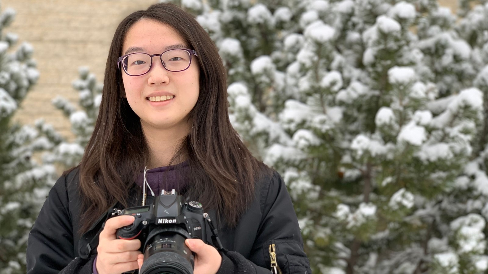 Meet the student photographer behind this year’s holiday card